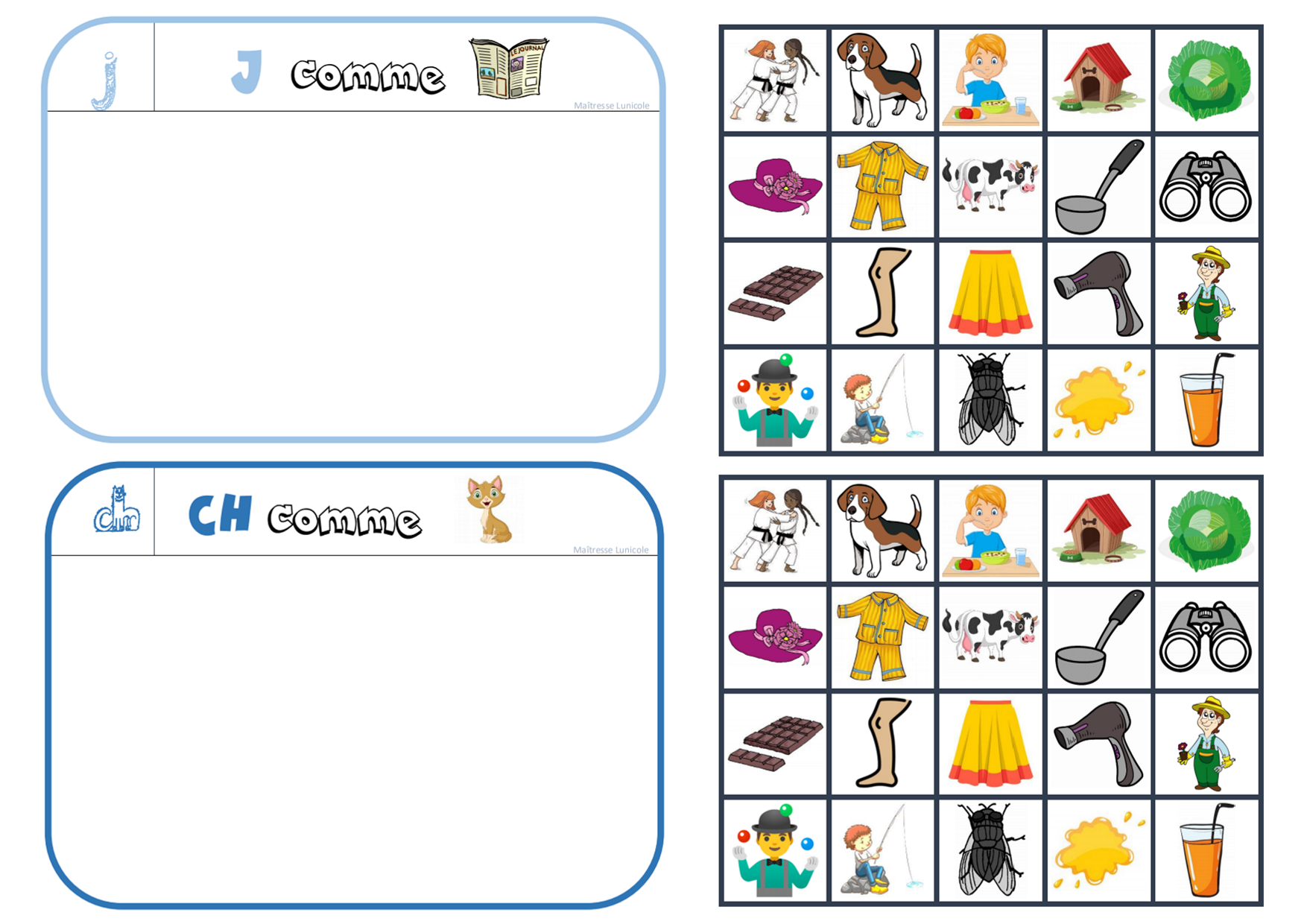 Confusions de sons D/T, B/P, V/F, J/CH, AN/ON… – Maîtresse Lunicole