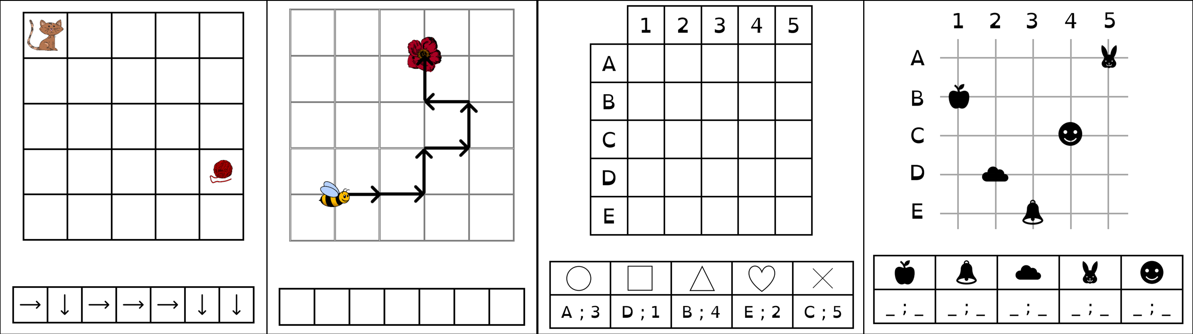 Repérage, déplacement et reproduction sur quadrillage – GS-CP-CE1 ...