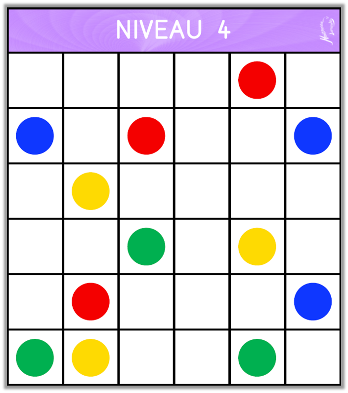 Repérage, déplacement et reproduction sur quadrillage – Maîtresse Lunicole