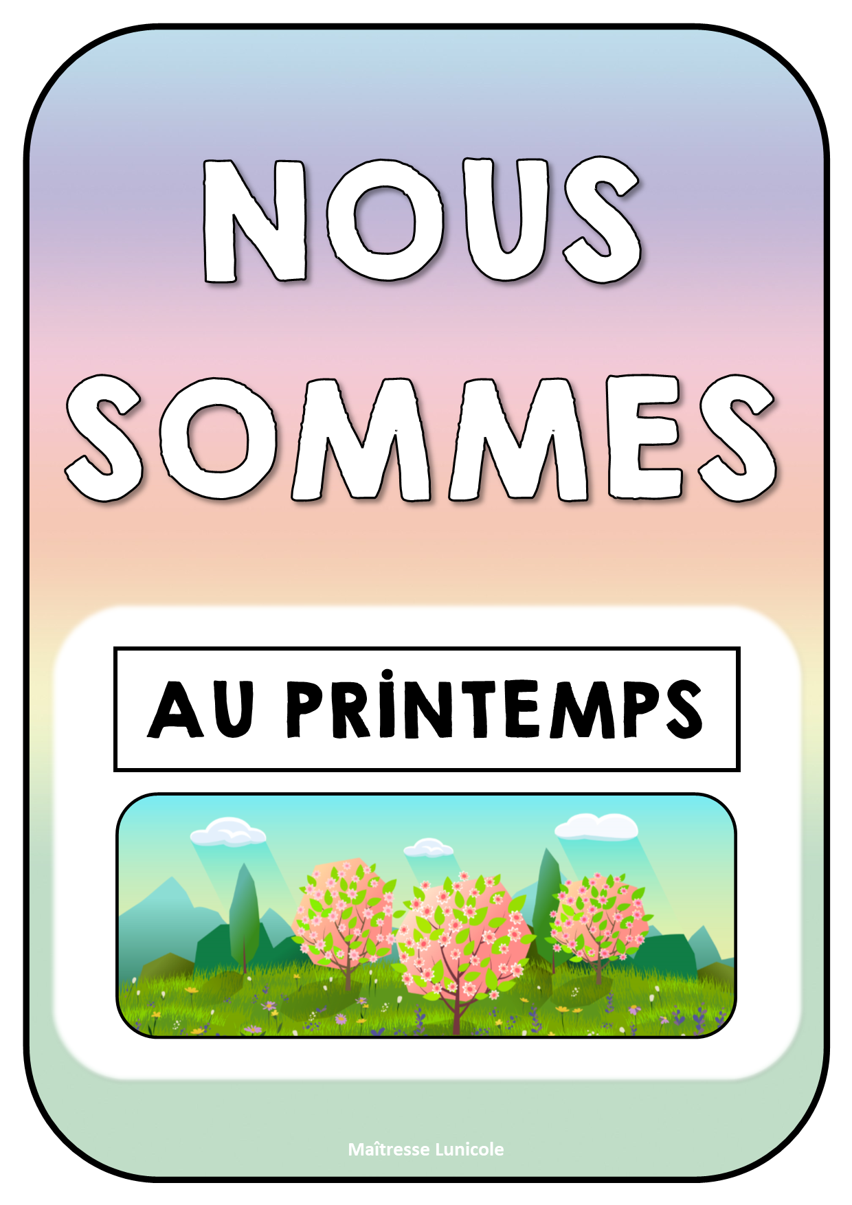 Affichages pour les rituels de la date, de la météo et des saisons ...