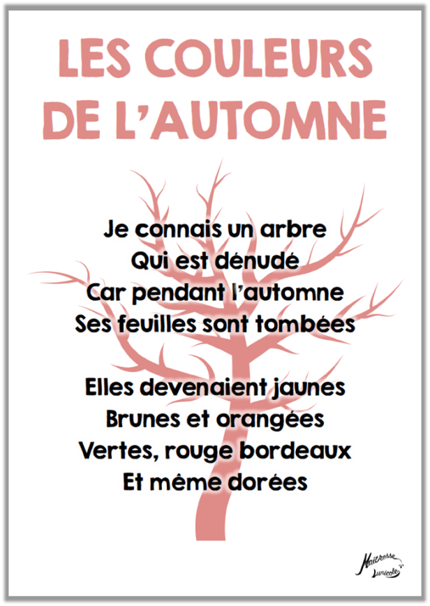 L’automne (nouveautés 2025 !) – Maîtresse Lunicole