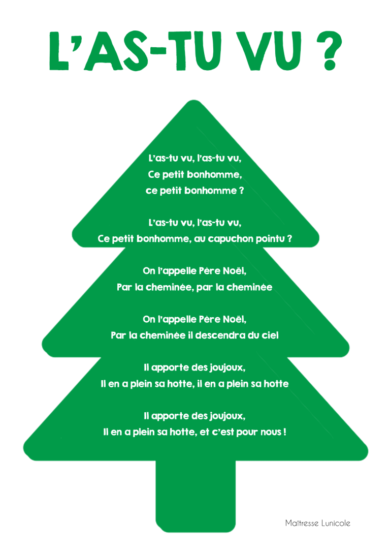 Noël – cycle 1 – Maîtresse Lunicole