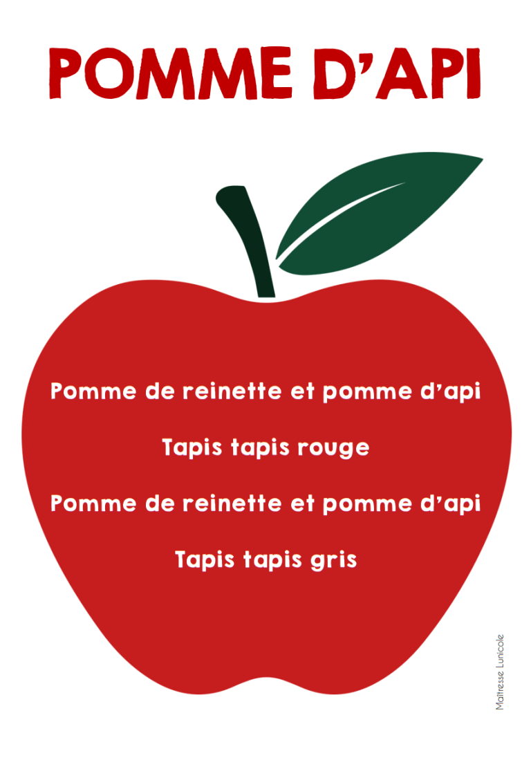 La pomme – PS – Maîtresse Lunicole