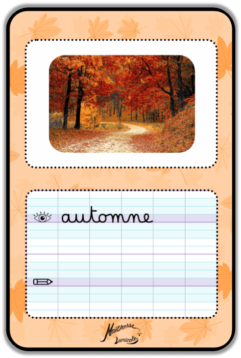 L’automne (nouveautés 2025 !) – Maîtresse Lunicole