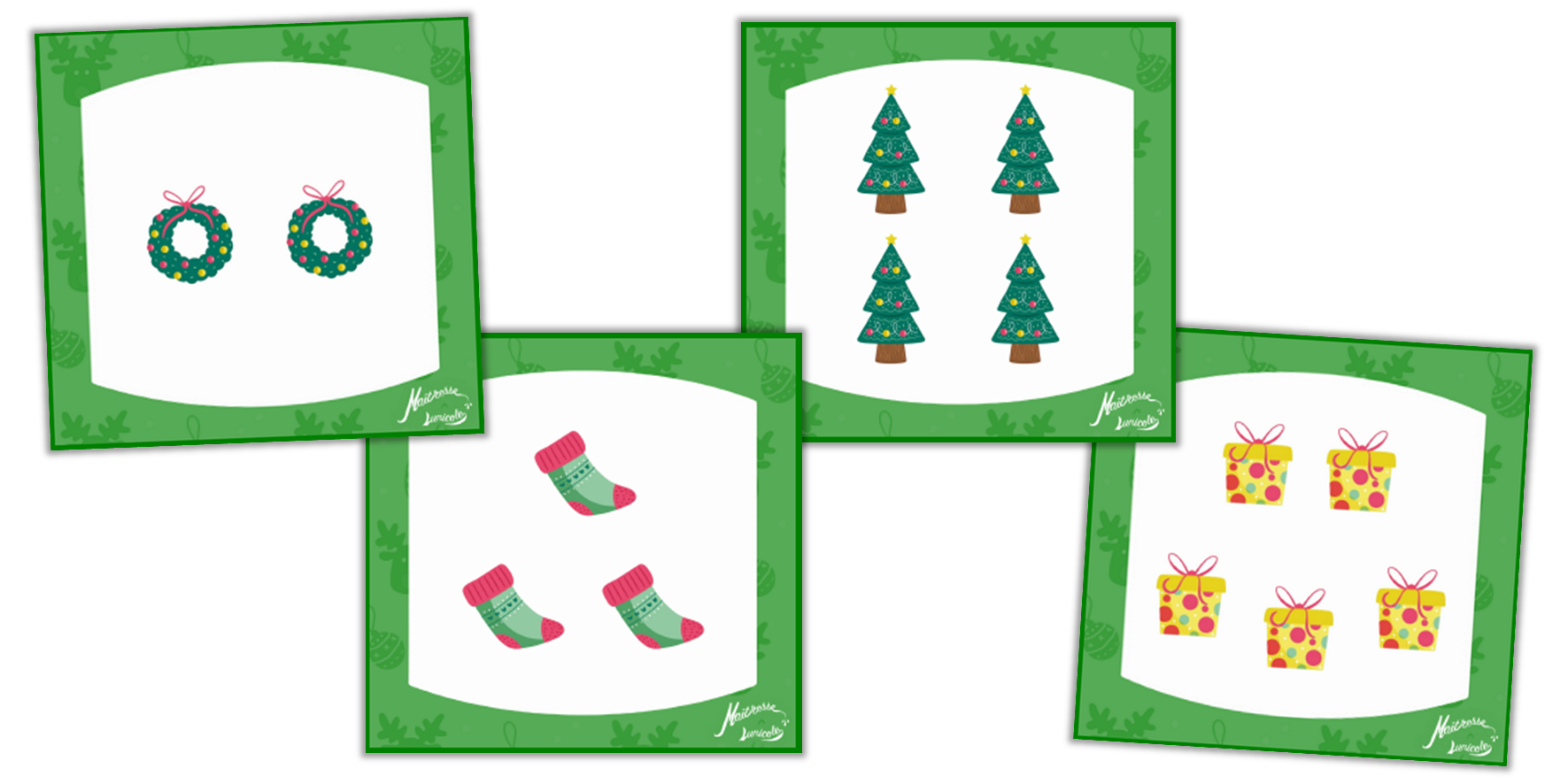 Noël – cycle 1 (nouveautés 2025 !) – Maîtresse Lunicole