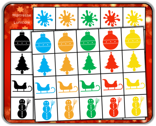 Noël – cycle 1 – Maîtresse Lunicole