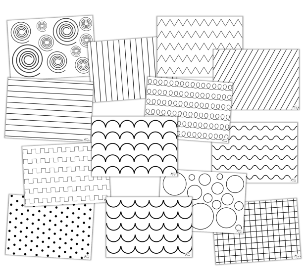 Motifs graphiques – Maîtresse Lunicole