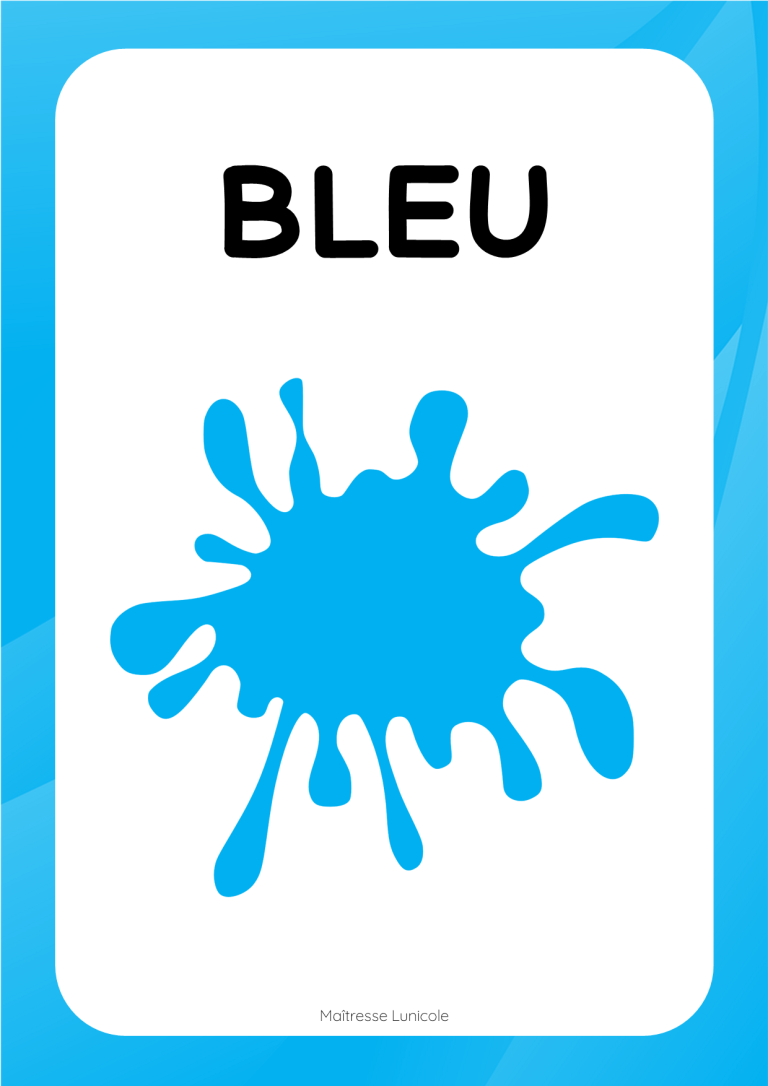 Les couleurs – Maîtresse Lunicole