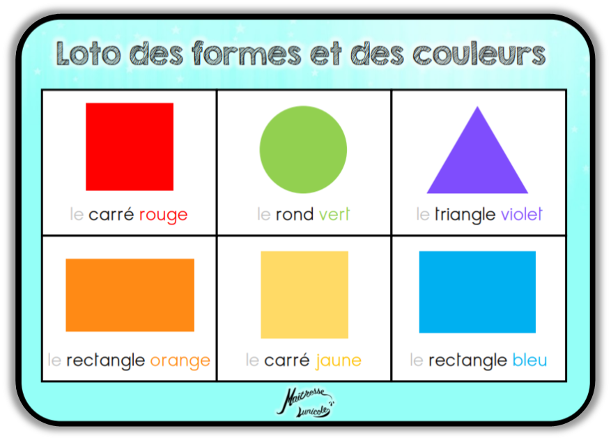 Formes Géométriques Maternelle à Imprimer Pdf | Chtoby Pomnili