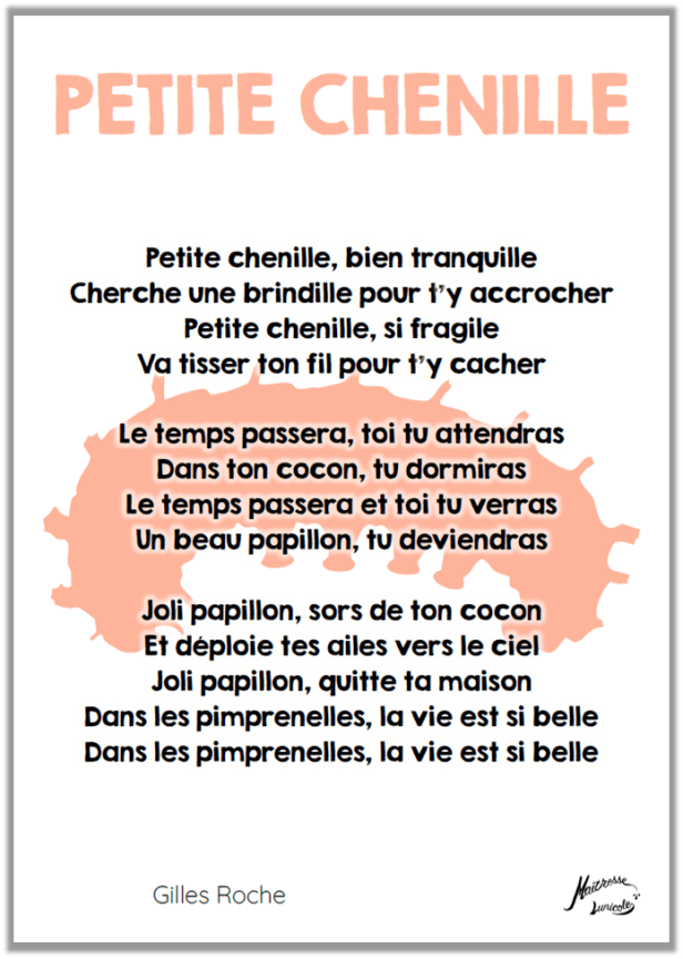 Exploitation d’album – La chenille qui fait des trous – Maîtresse Lunicole