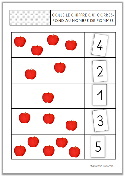 Exploitation d’album – La course à la pomme – Maîtresse Lunicole