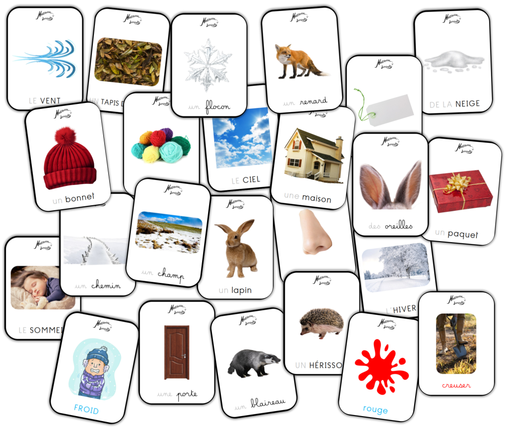 Exploitation d’album – Le Noël du hérisson – Maîtresse Lunicole