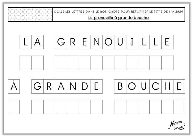 La Grenouille à Grande Bouche Maternelle | Chtoby Pomnili