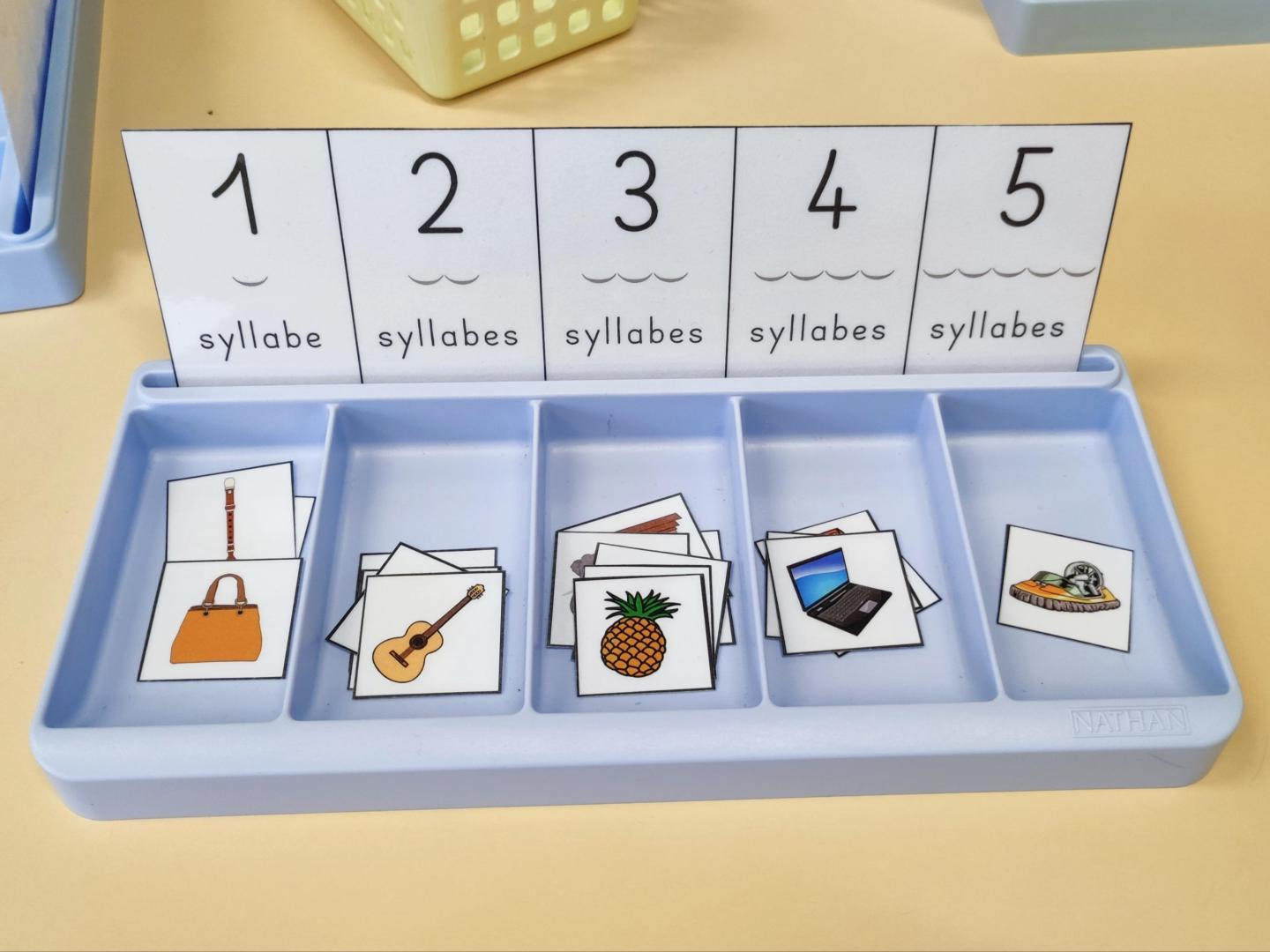 Syllabes – cycle 1 – Maîtresse Lunicole