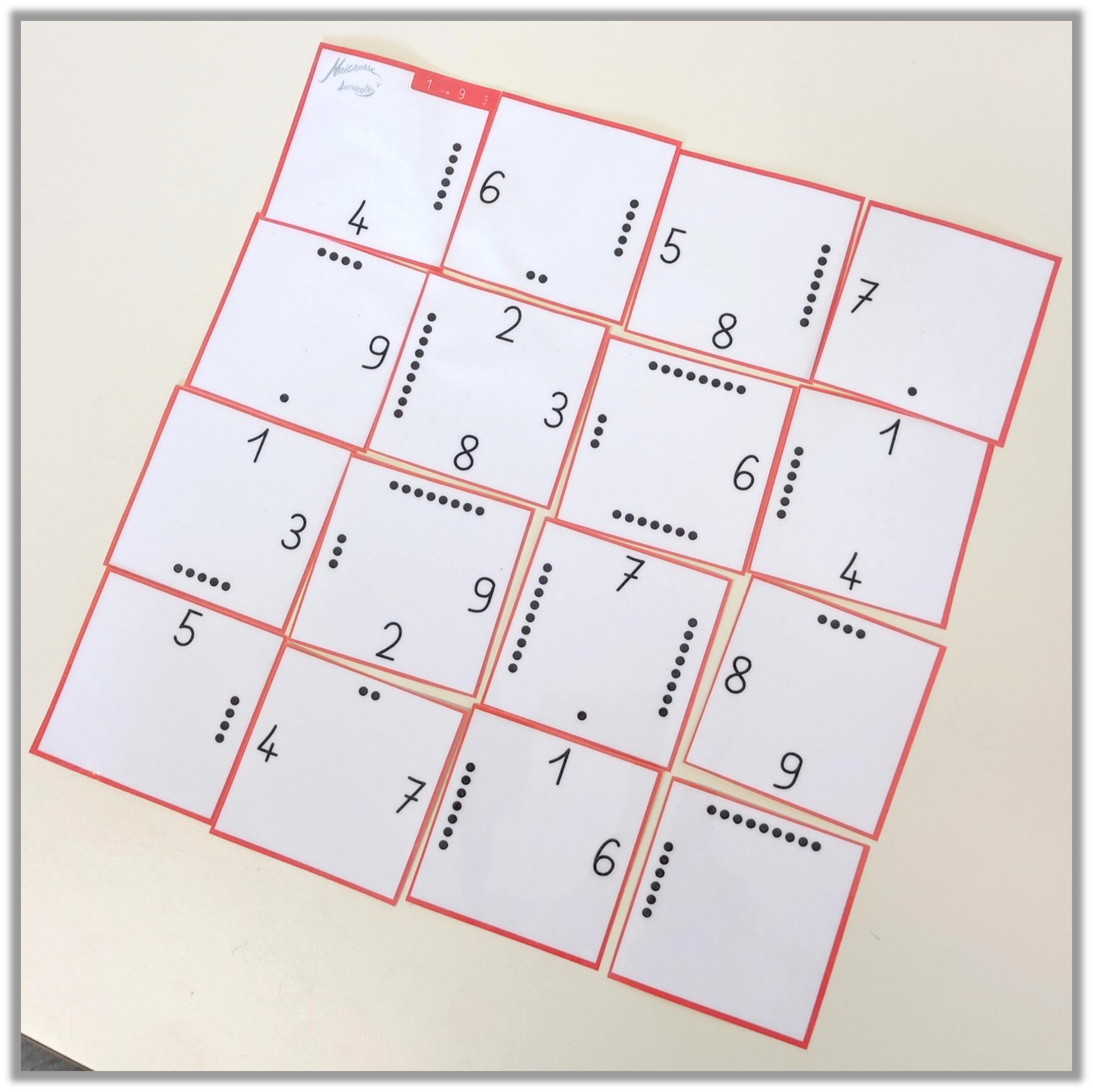 Supports de numération – cycle 1 – Maîtresse Lunicole