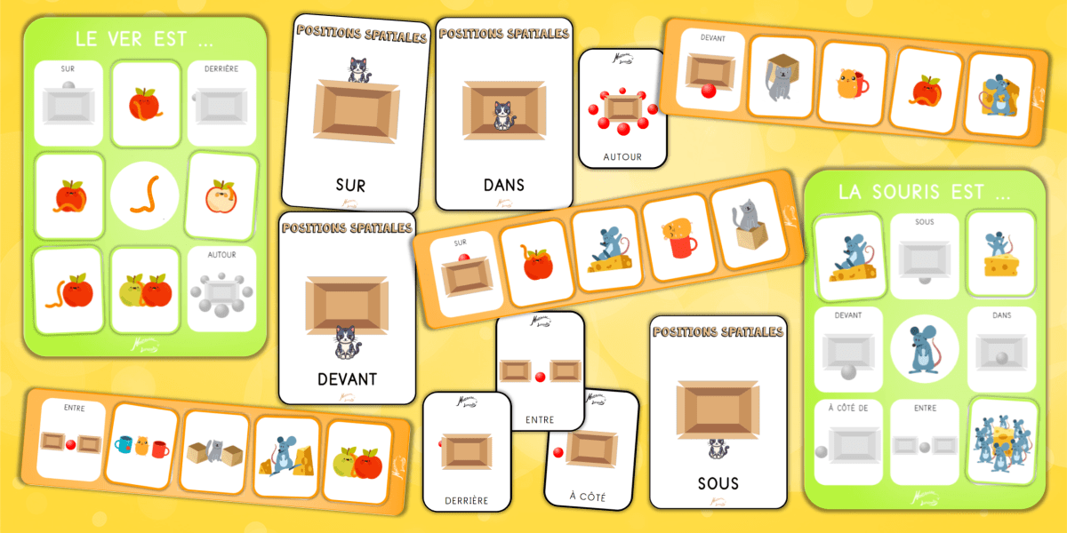 Les positions spatiales – Maîtresse Lunicole