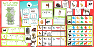 La ferme – cycle 1 – Maîtresse Lunicole