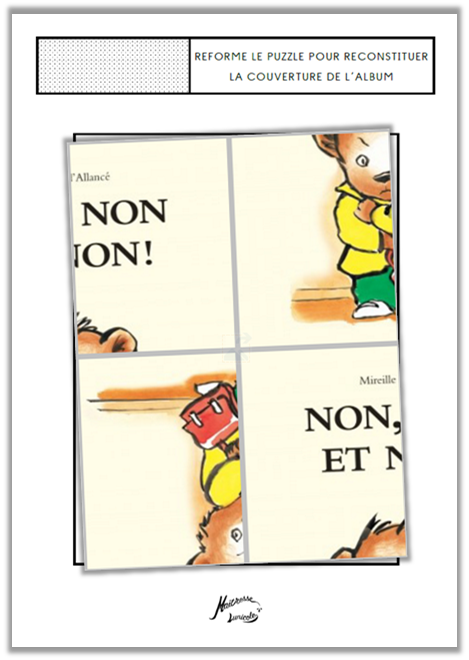 Exploitation d’album – Non, non et non ! – Maîtresse Lunicole