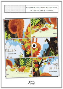 Exploitation d’album – Le voleur de feuilles – Maîtresse Lunicole