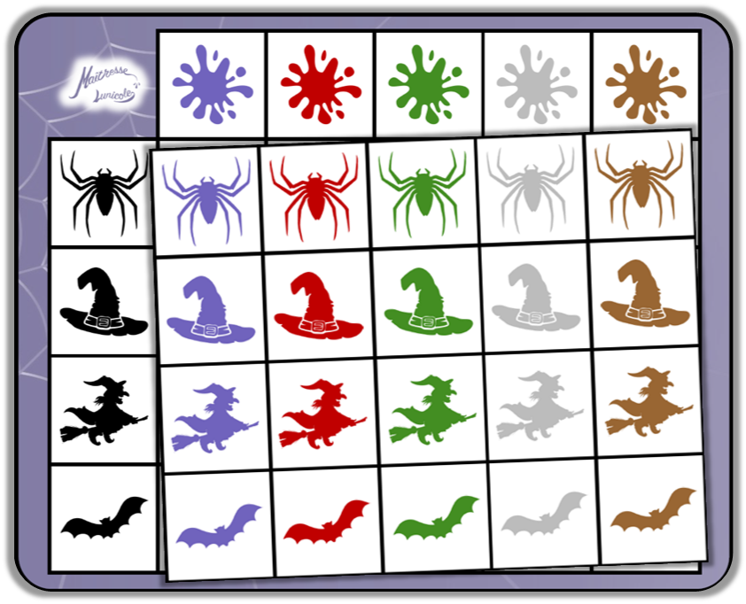 Halloween – cycle 1 – Maîtresse Lunicole