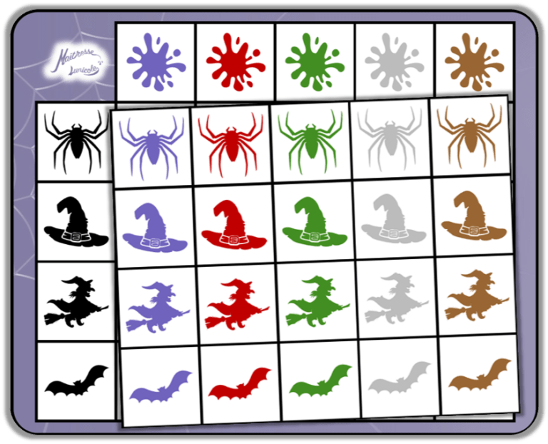 Halloween – cycle 1 – Maîtresse Lunicole