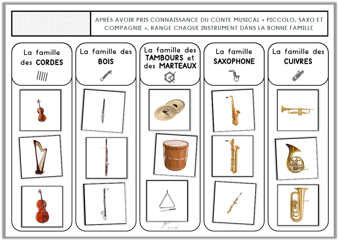 Exploitation d’album – Piccolo, Saxo et compagnie – Maîtresse Lunicole