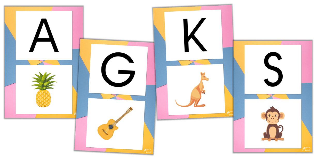 Lettres de l’alphabet – affichages – Maîtresse Lunicole