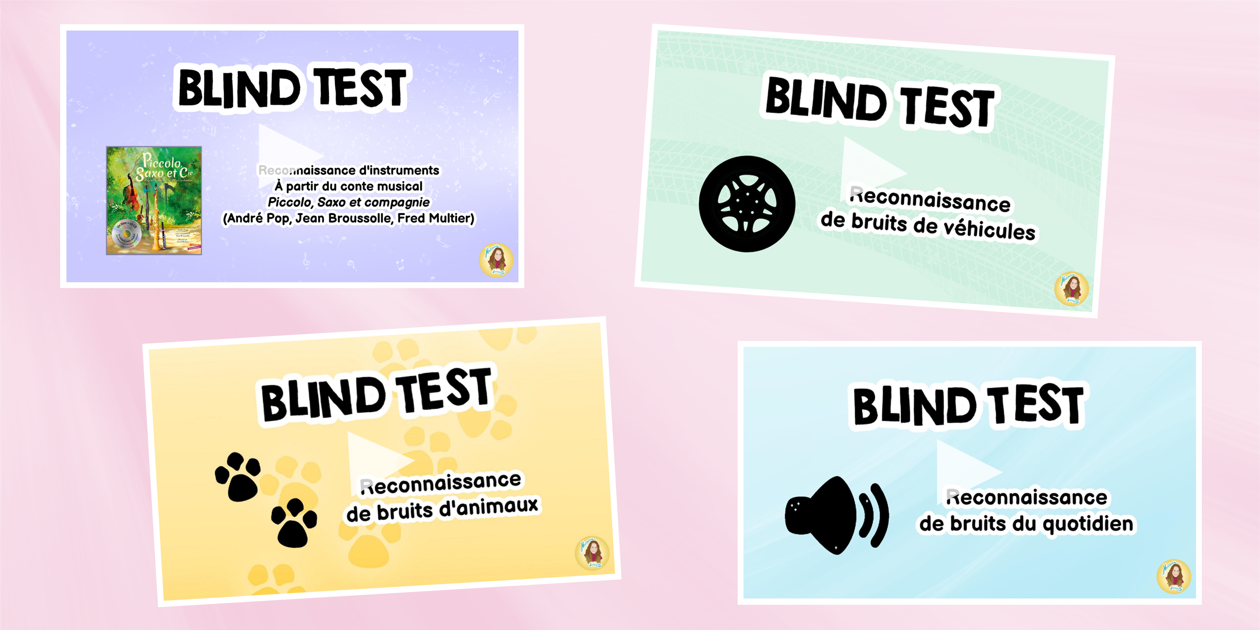 Blind tests phono – Maîtresse Lunicole