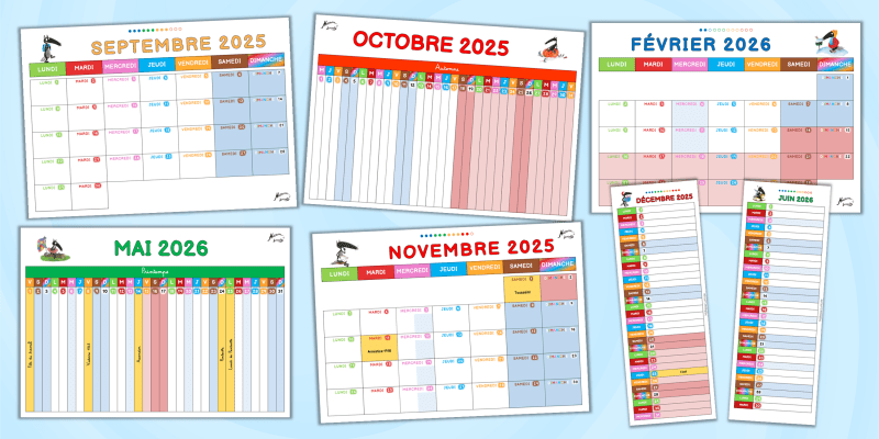 calendrier – Maîtresse Lunicole