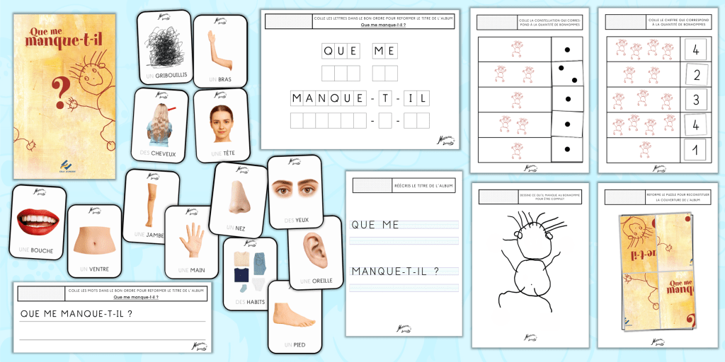 Exploitation d’album – Que me manque-t-il ? – Maîtresse Lunicole